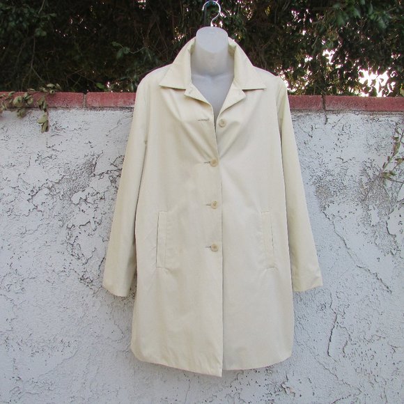 Weatherproof | Jackets & Coats | Weatherproof Cream Rain Coat L | Poshmark